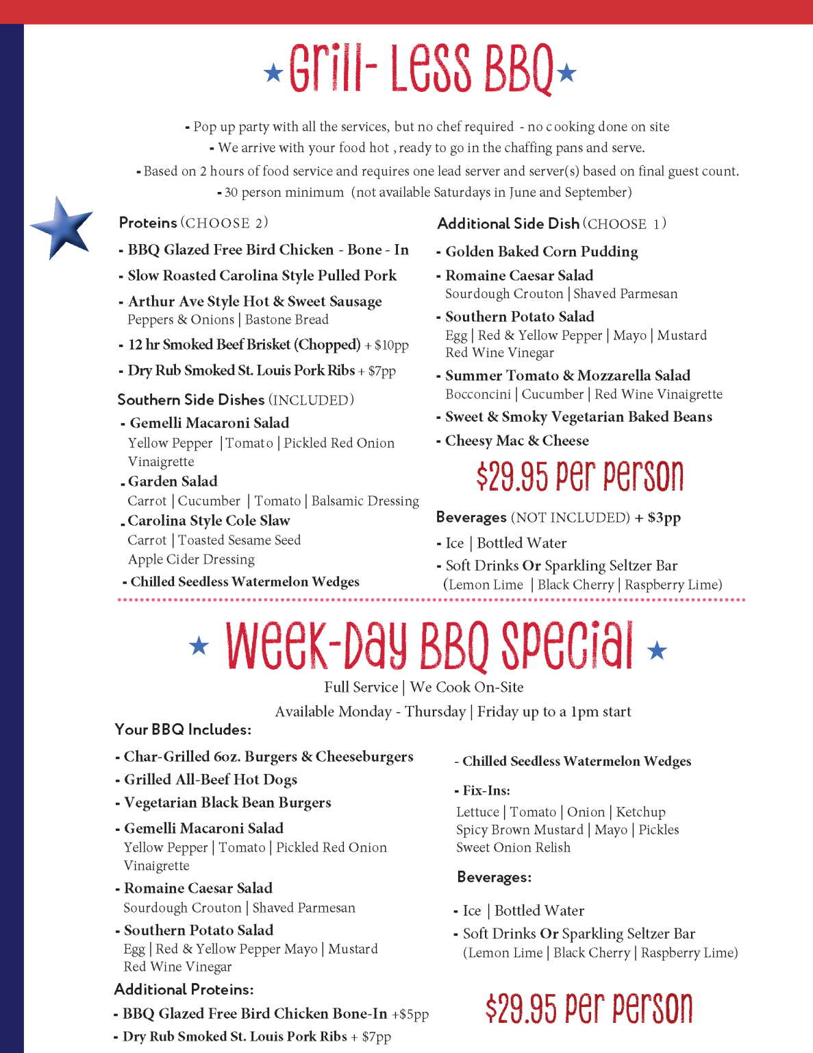 Menus – The Great American BBQ Co.